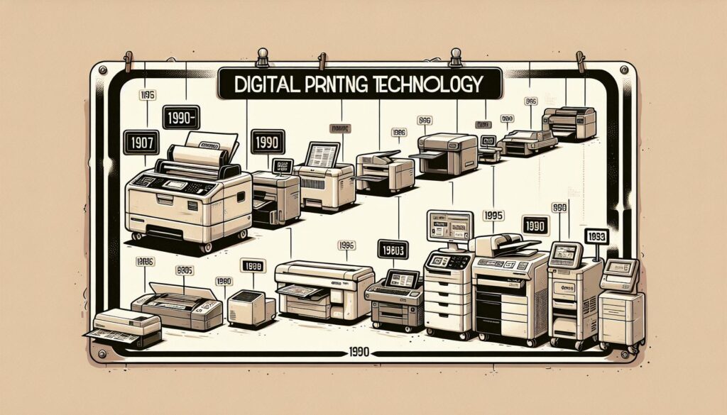 Historia druku cyfrowego: od początków do współczesności
