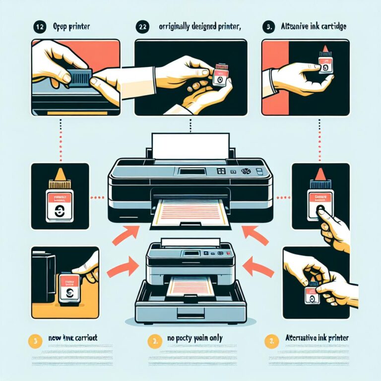 Jak zainstalować nowy tusz w drukarce HP? Krok po kroku